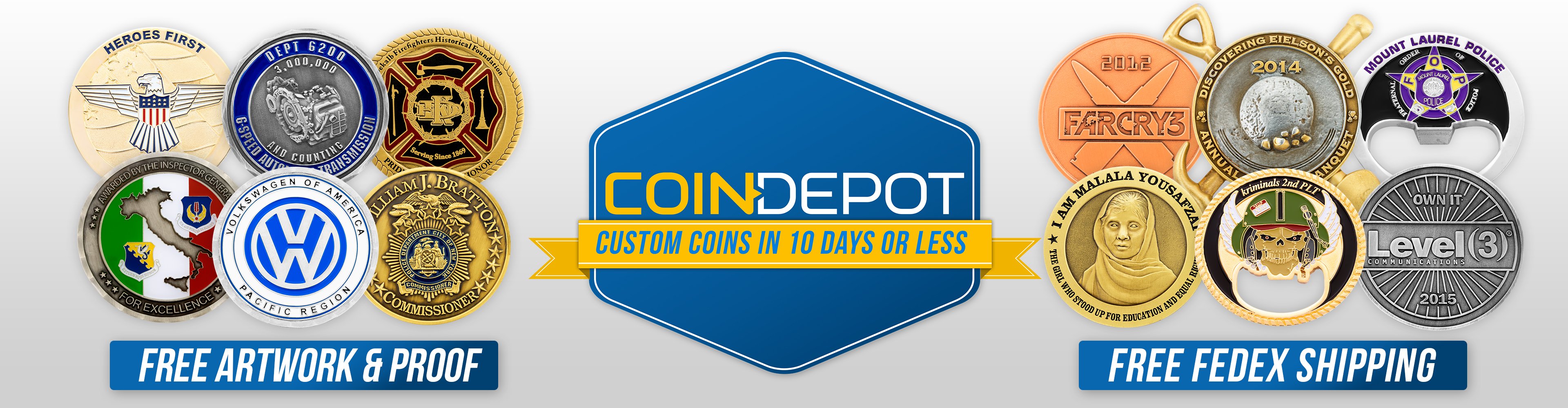 Welcome to Coin Depot - Custom Challenge Coins Near Me
