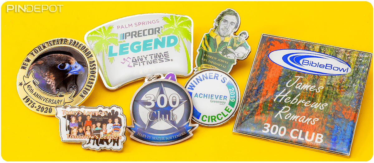 Make Custom Offset Printed Pins - Pin Depot