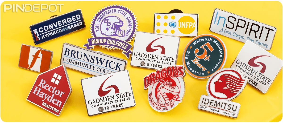 Make Custom Silkscreen Pins - Pin Depot