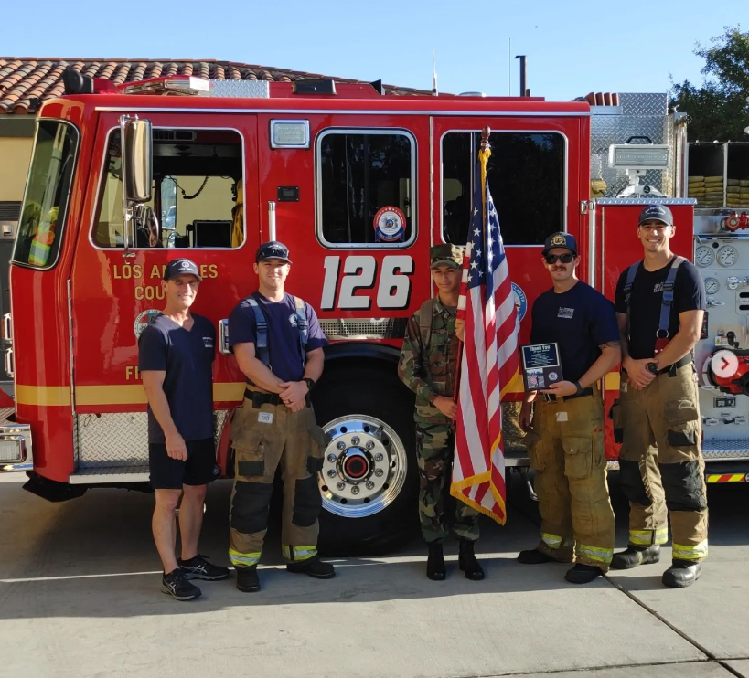 13-Year Old Jordan Ramirez Walks Miles to Thank Police and Firefighters ...